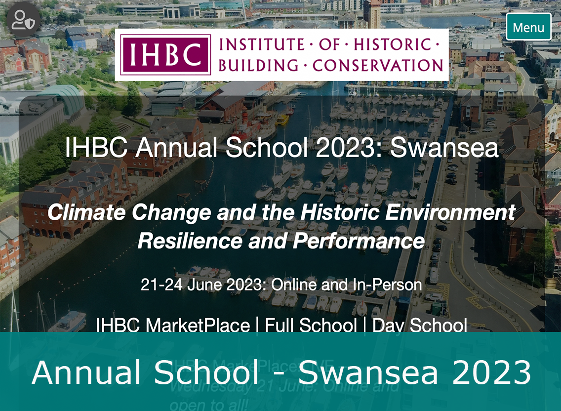 Welcome to the Institute of Historic Building Conservation (IHBC)